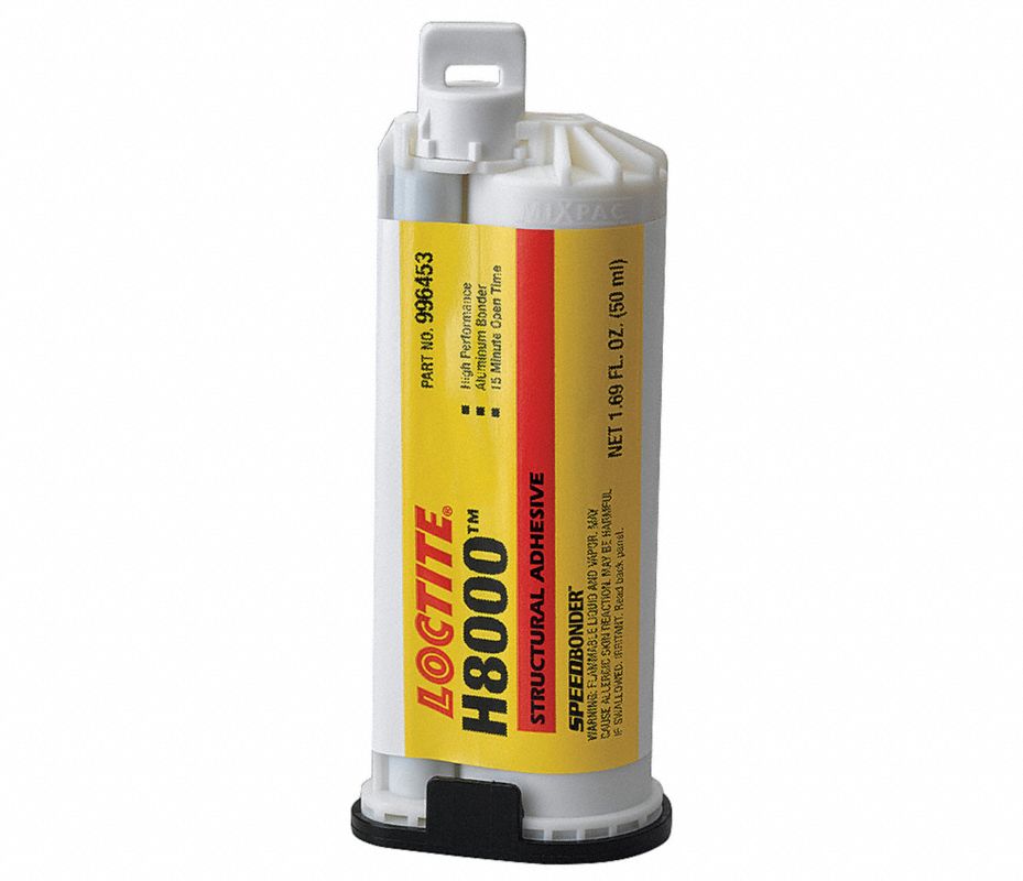 LOCTITE Adhesivo Acrílico 50mL, Color Verde, Vida de Trabajo: 30 min ...