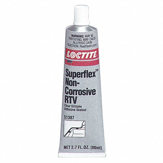 LOCTITE, SI 5011 CL, Clear, Silicone Sealant - 19TT93|234323 - Grainger
