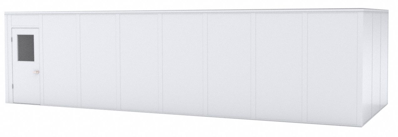 PORTA-KING, 32 ft x 12 ft x 8 ft, 4 Walls, Modular In-Plant Office ...