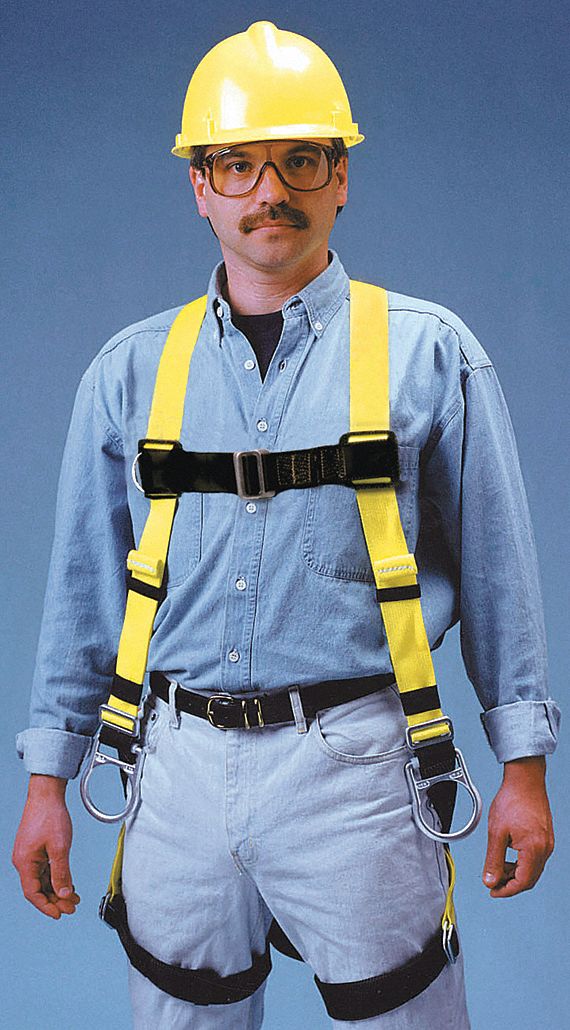 HONEYWELL MILLER, Positioning, Vest Harness, Full Body Harness - 19X568 ...