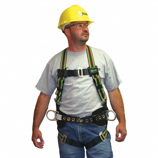 HONEYWELL MILLER, Positioning, Vest Harness, Full Body Harness - 19X885 ...
