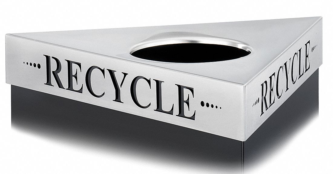 SAFCO, Silver, 15 gal_17 gal_19 gal_21 gal Capacity, Recycling ...