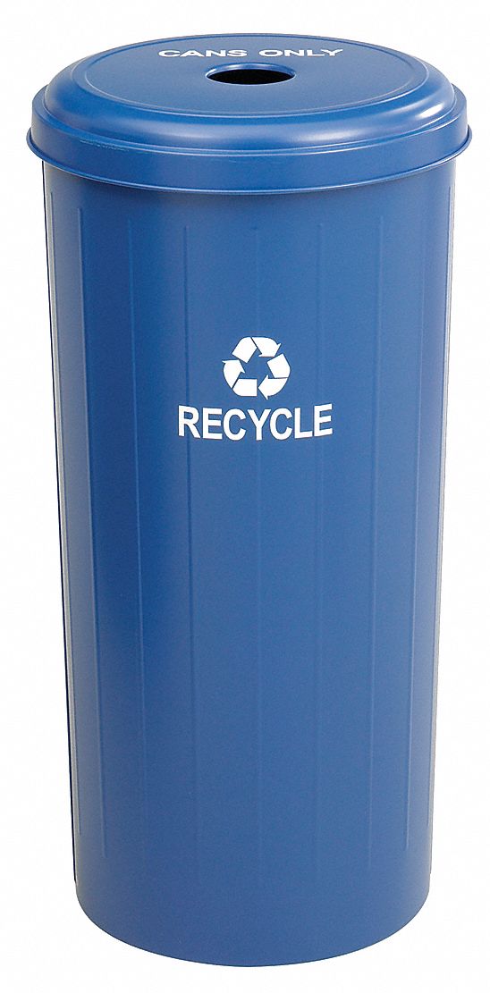 SAFCO, Recycling Panel, 20 gal Container Capacity, Recycling Receptacle ...