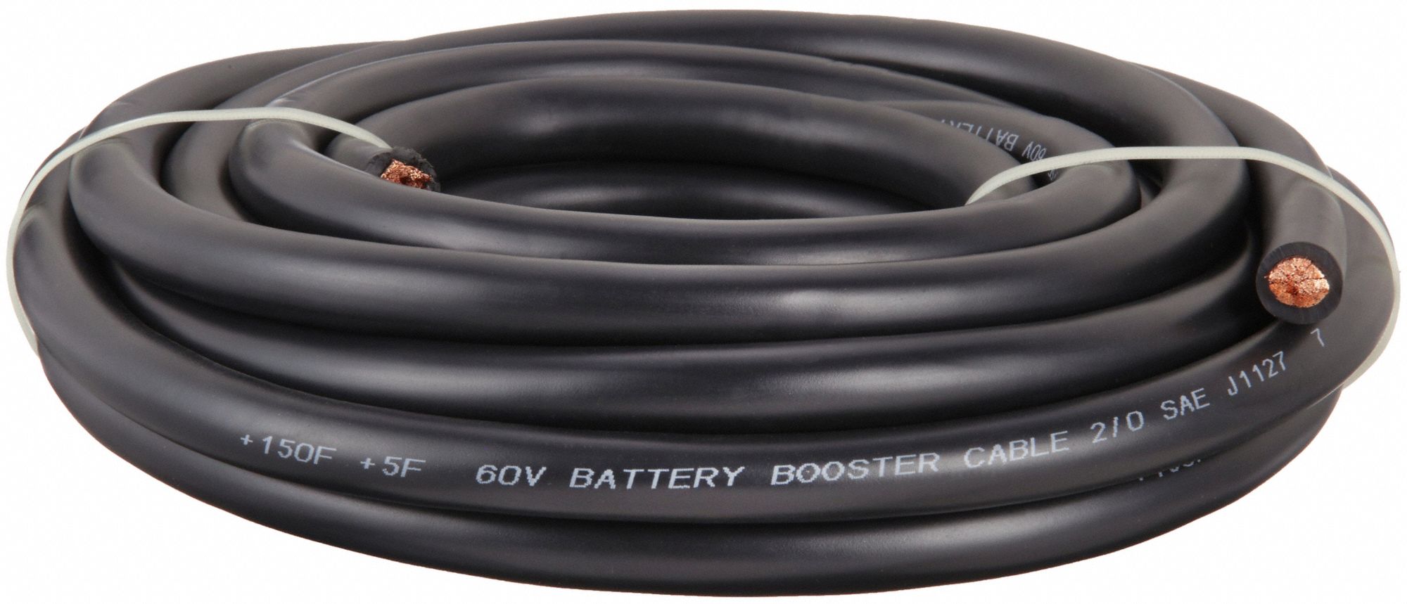 WESTWARD Battery Cable,2/0 ga,25ft.,Black - Battery Cable - WWG19YD58 ...