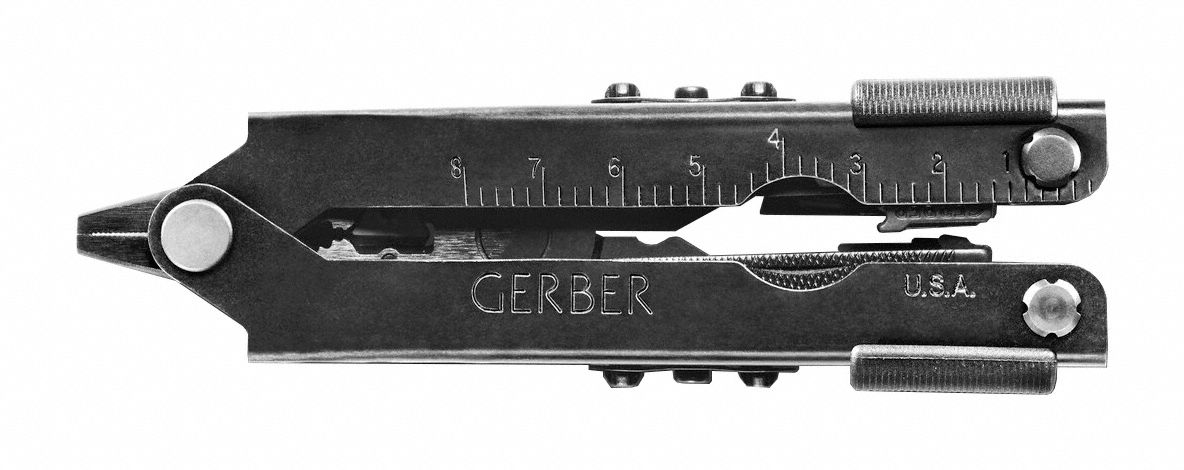 GERBER Multi-Tool: Multi-Tool Plier, 12 Tools, 12 Functions, 5 1/8 in ...