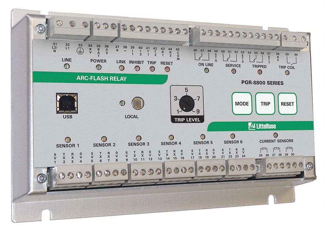 LITTELFUSE, DIN-Rail & Surface Relay Mounting, 120V AC/DC/12 to 48V DC ...