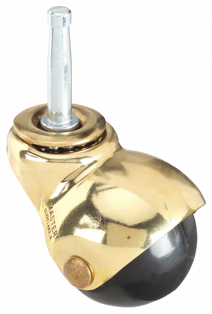 APPROVED VENDOR Ball-Wheel Grip-Neck Stem Caster,2" - Stem Casters ...