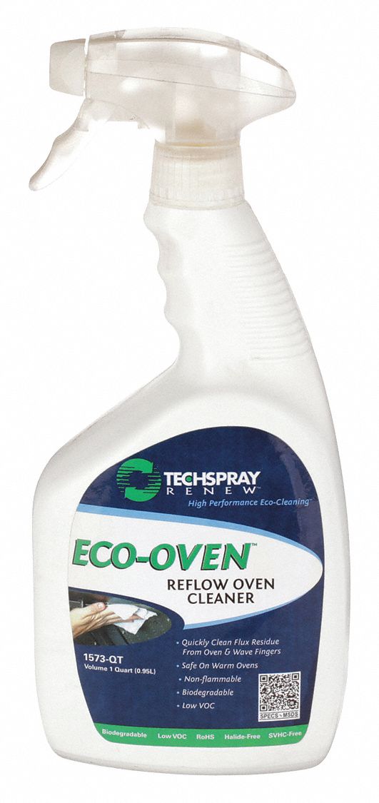 TECHSPRAY, 1 qt, Liquid, Reflow Oven Cleaner - 19YY51|1573-QT - Grainger