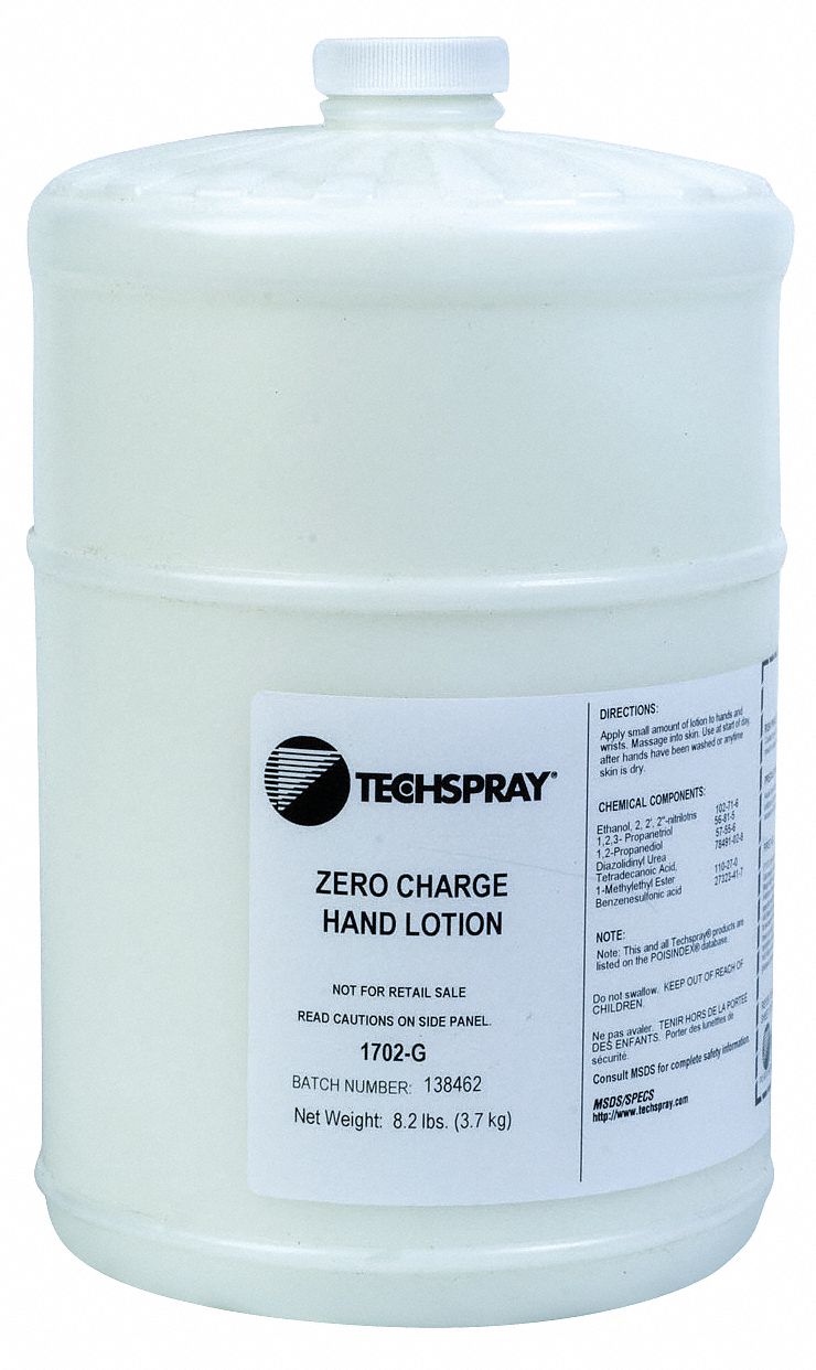 TECHSPRAY, Jug, Liquid, Hand Lotion - 19YY63|1702-G - Grainger