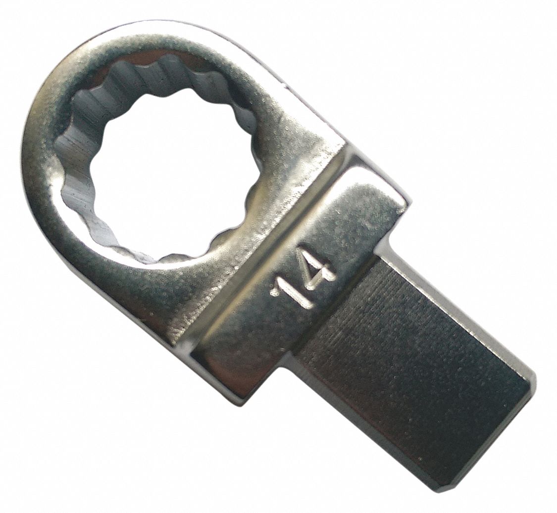 WESTWARD, 9mm x 12mm Drive Size, 14 mm Size, Interchangeable Torque ...