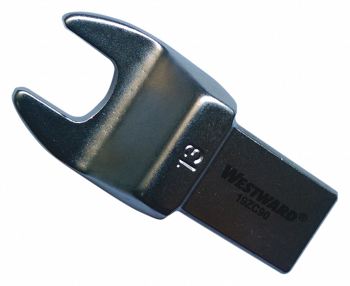 WESTWARD TORQUE WRENCH HEAD OPEN END 1/2IN - Interchangeable Torque ...