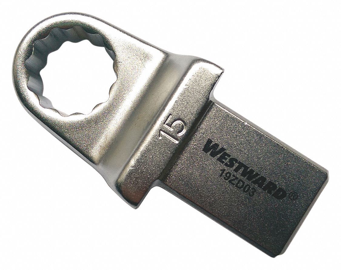 WESTWARD TORQUE WRENCH HEAD BOX END 9/16IN - Interchangeable Torque ...