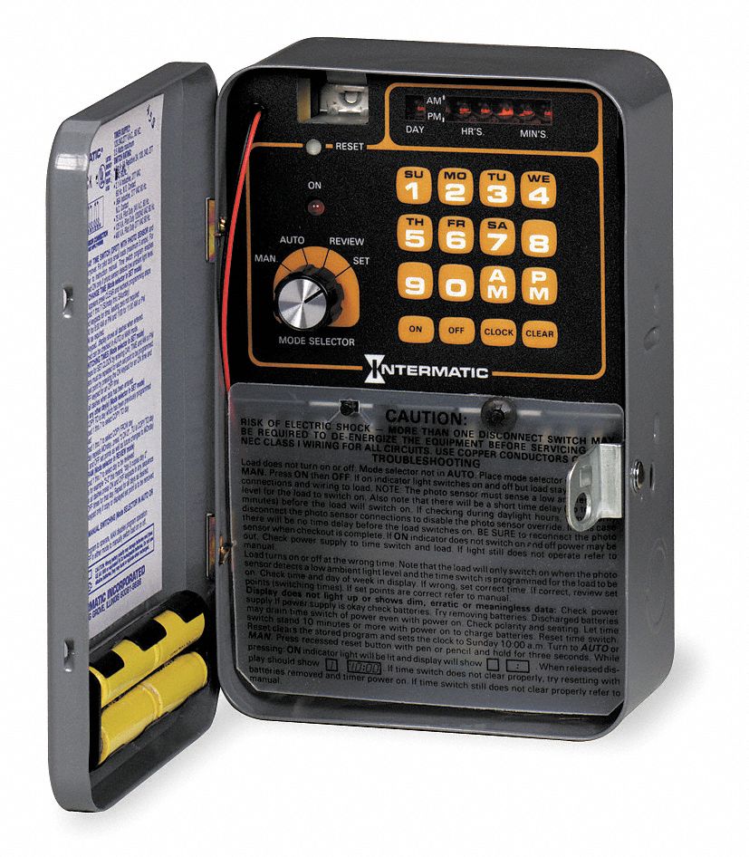 INTERMATIC, SPDT, Electronic Timer - 1A572|ET715C - Grainger
