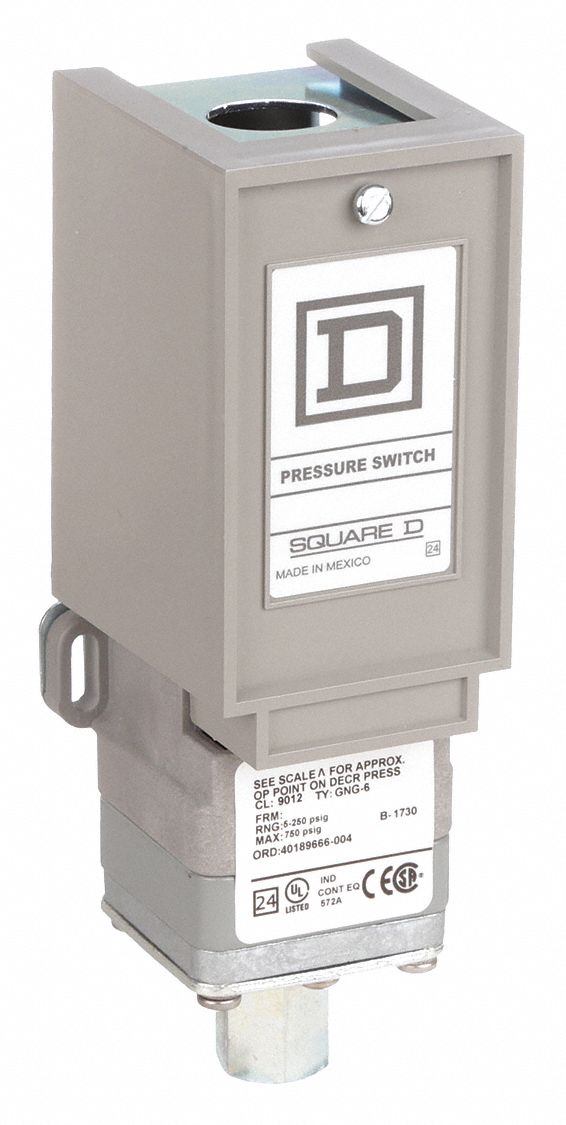 Well Pump Pressure Switch Sensors 9013GHG2J58E Pressure Switch, 200/250 ...