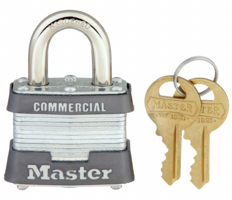 MASTER LOCK Candado, Acero, 3/4", 5/8", 9/32", Varía, MASTER LOCK ...