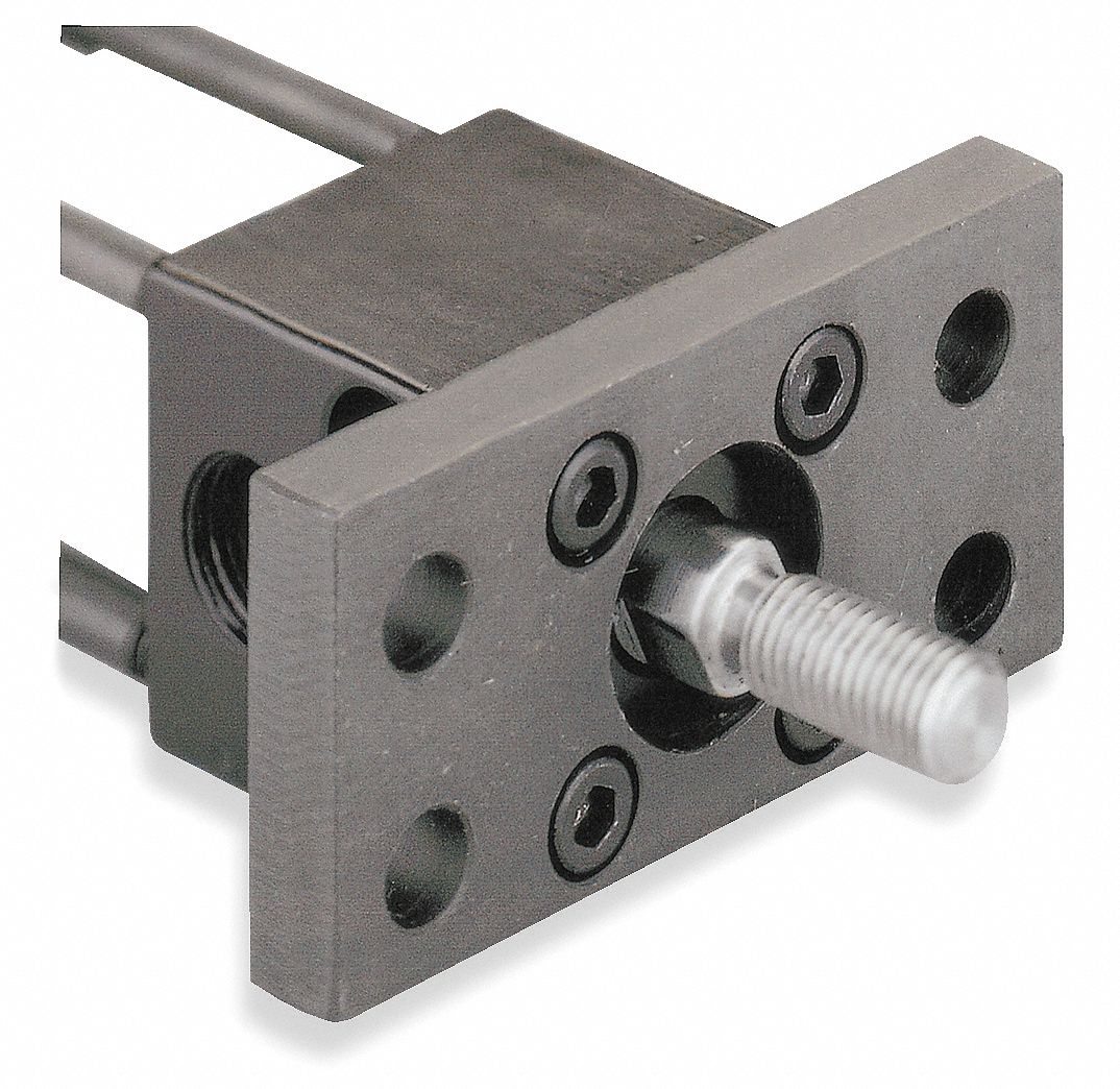 SPEEDAIRE, Flange, Fits 1 1/8 in Bore Dia, Front Flange Mount - 1A442 ...