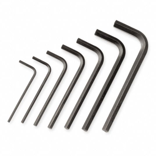 Hex Key Set, Number of Pieces 7 - Grainger
