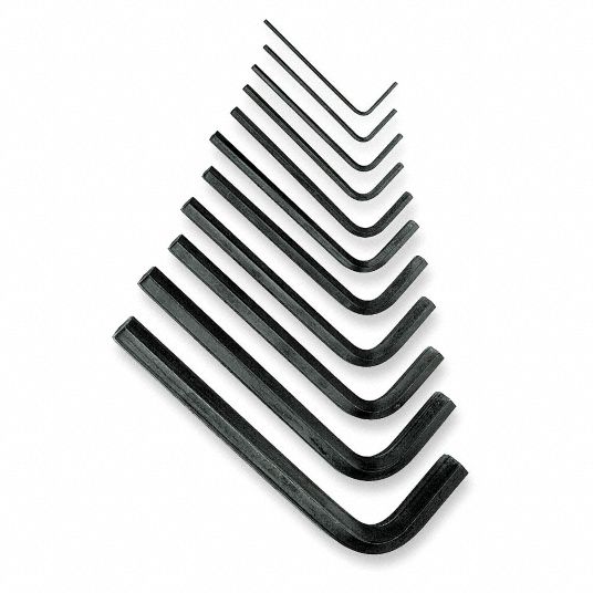 Hex Key Set, Number of Pieces 11 - Grainger