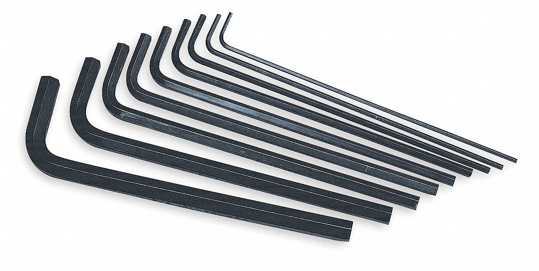 Hex Key Set, Number of Pieces 9 - Grainger
