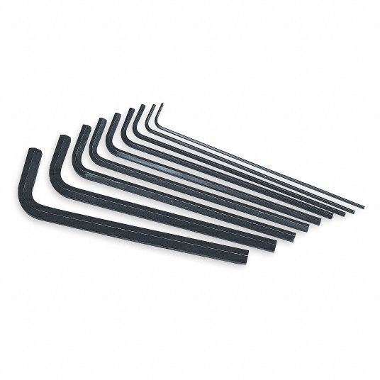 Hex Key Set, Number of Pieces 9 - Grainger
