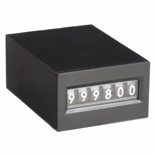 DAYTON, Electromechanical Counters, Rear Panel Mounting ...