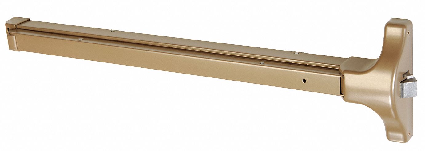 ASSA ABLOY ACCENTRA, 36 in Max Door Wd, Bronze, Exit Device - 1H819 ...