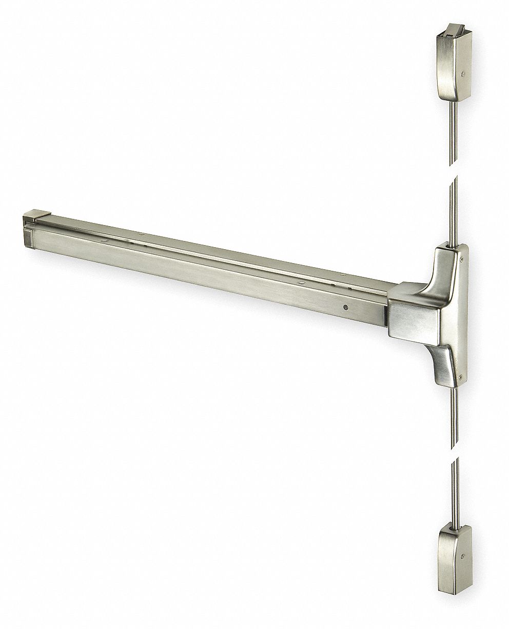 ASSA ABLOY ACCENTRA, 36 in Max Door Wd, Stainless Steel, Surface ...