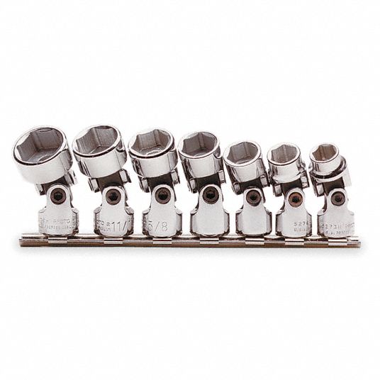 PROTO, SAE, 7 Pieces, Socket Set - 1AC83|J52100 - Grainger