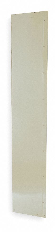 HALLOWELL, 1/8 in x 15 in x 72 in, Steel, Locker Finished End Panel ...