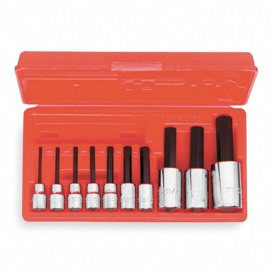 PROTO, 1 - 25 Pieces, 3/8 in, 1/2 in Drive Size, Socket Bit Set - 1AF35 ...