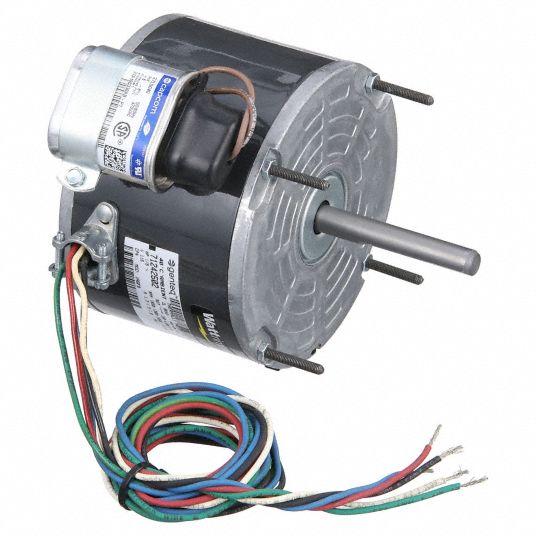 DAYTON, 3 Speed, Totally Enclosed Air-Over, Direct Drive Blower Motor ...