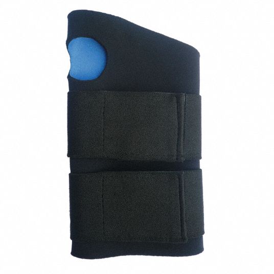 CONDOR Wrist Support: Ambidextrous, L Ergonomic Support Size, Black ...