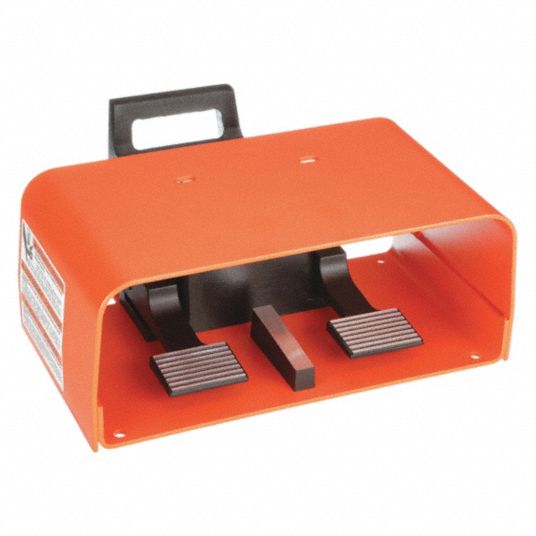 LINEMASTER, Explosion Proof 500 Series, 2 Pedals, Foot Switch - 1AGP2 ...