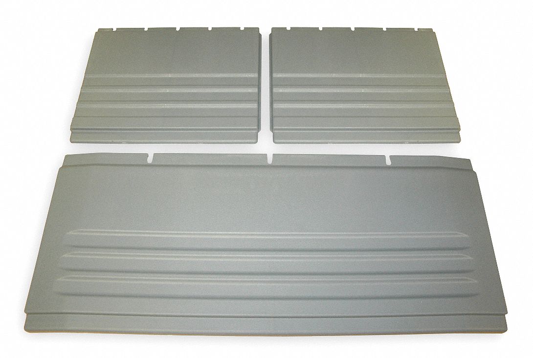 RUBBERMAID COMMERCIAL PRODUCTS, For 4MC26/4YX42/5M691/5M692, 3, Back ...