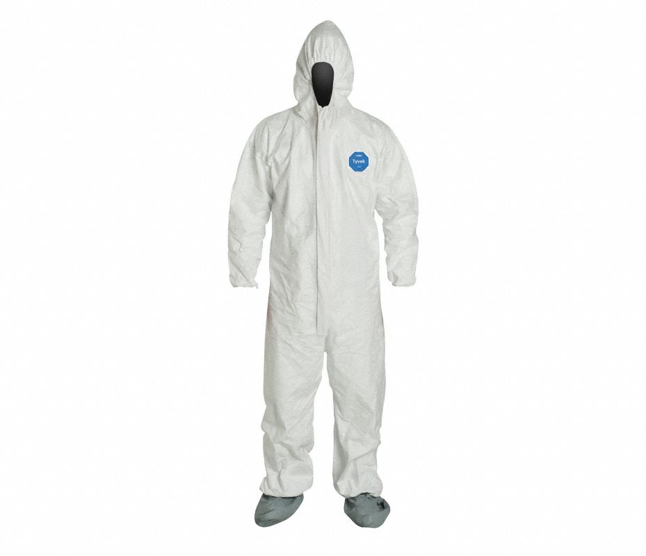 DUPONT Overol Desechable con Capucha Tyvek® 400 Blanco Talla 2XG ...