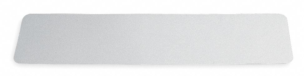 Antislip Tread, Solid, White, Grit Size 54, PK 10 - Grainger