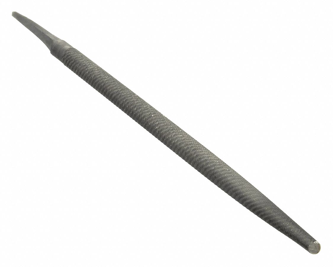 Round, Single-Cut, Machinists File - 1AKA9|12199 - Grainger