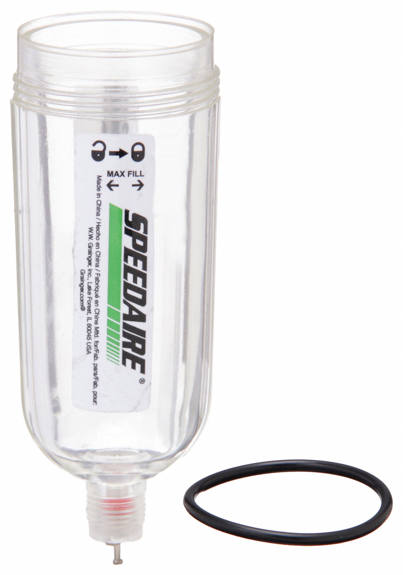 SPEEDAIRE, Polycarbonate, 1AKJ2, Air Lubricator Bowl - 1AKJ2|1AKJ2 ...