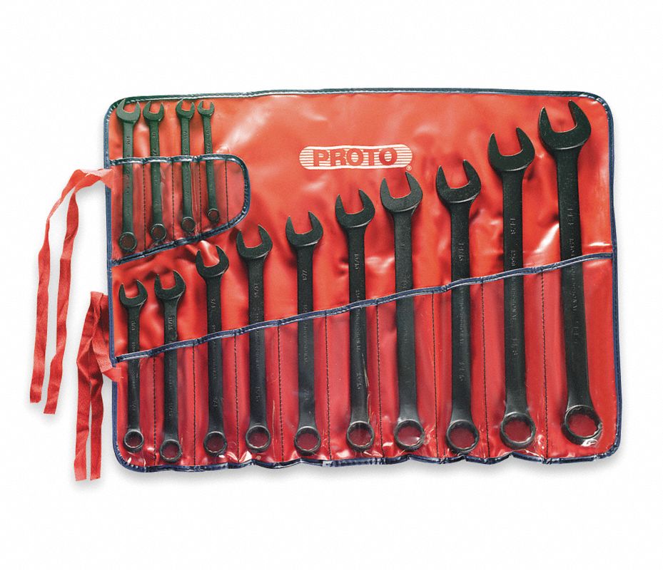 PROTO Juego de Llaves Combinadas 14 herramientas Acero Aleado 6" a 16-7/8" - Juegos de Llaves ...