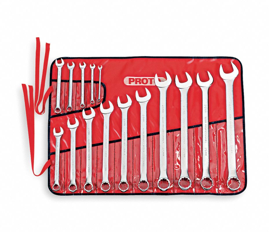 PROTO Juego de Llaves Combinadas 15 herramientas Acero Aleado 5-5/32" a 16-59/64" - Juegos de ...