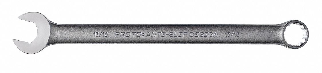 PROTO, Alloy Steel, Satin, Combination Wrench - 1AKX1|J1226ASD - Grainger