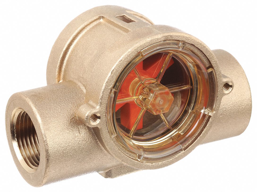 GEMS SENSORS, Rotor, Brass, Flow Indicator - 1AMD8|RFI, 142542 - Grainger