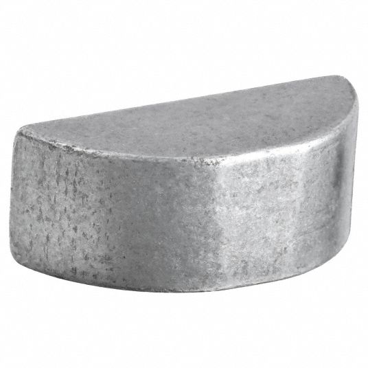 Inch, Woodruff, Woodruff Key,1 in L,0.375 in W,PK25 - 1AMU7|WWG-WKC-152 ...