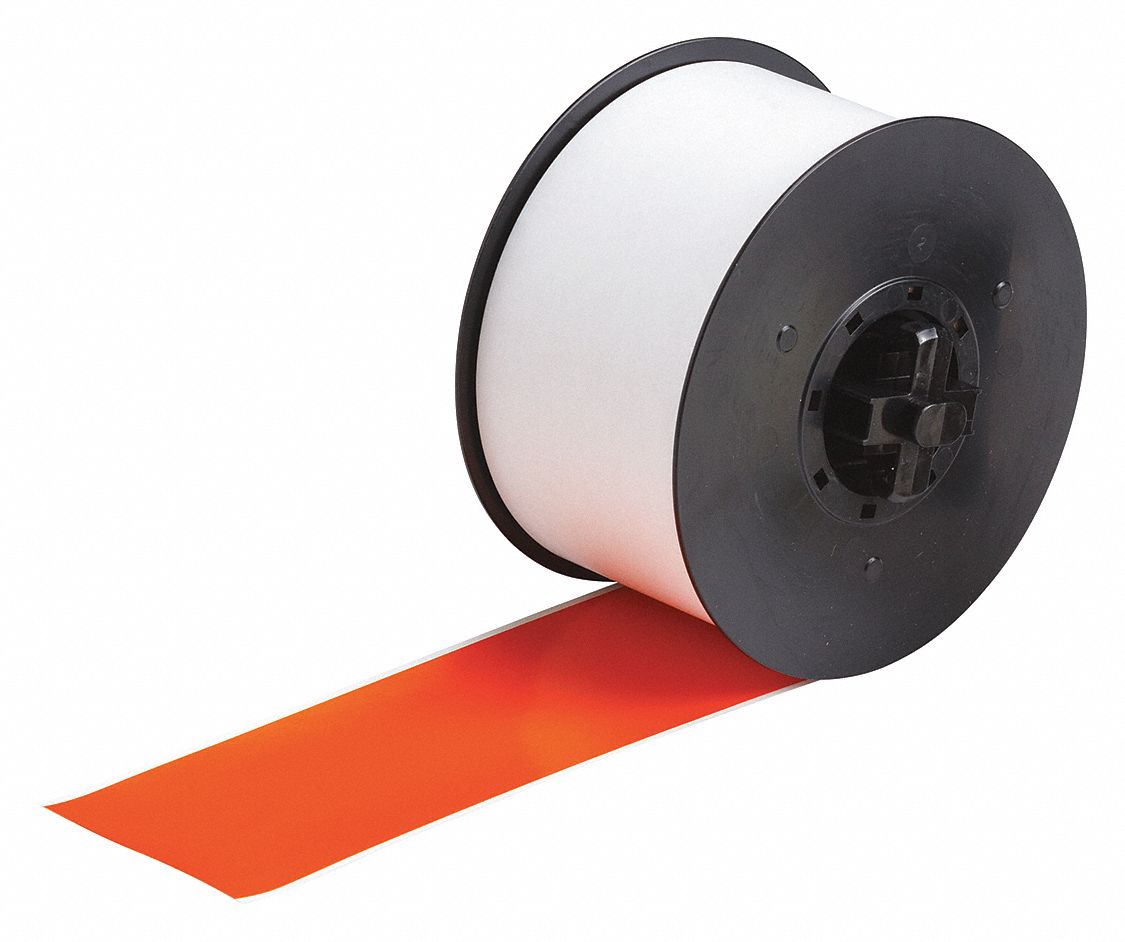 2 1/4 in x 110 ft, Vinyl, Continuous Label Roll - 1AMZ2|120859 - Grainger