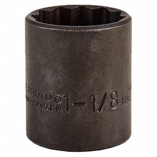 PROTO, 1/2 in Drive Size, SAE, Socket - 1AN04|J5436B - Grainger