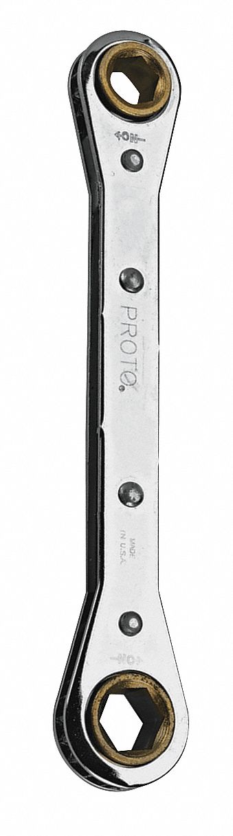 PROTO, Chrome, 19 mm_21 mm Head Size, Box End Wrench - 1ANF7|J1187M-A ...