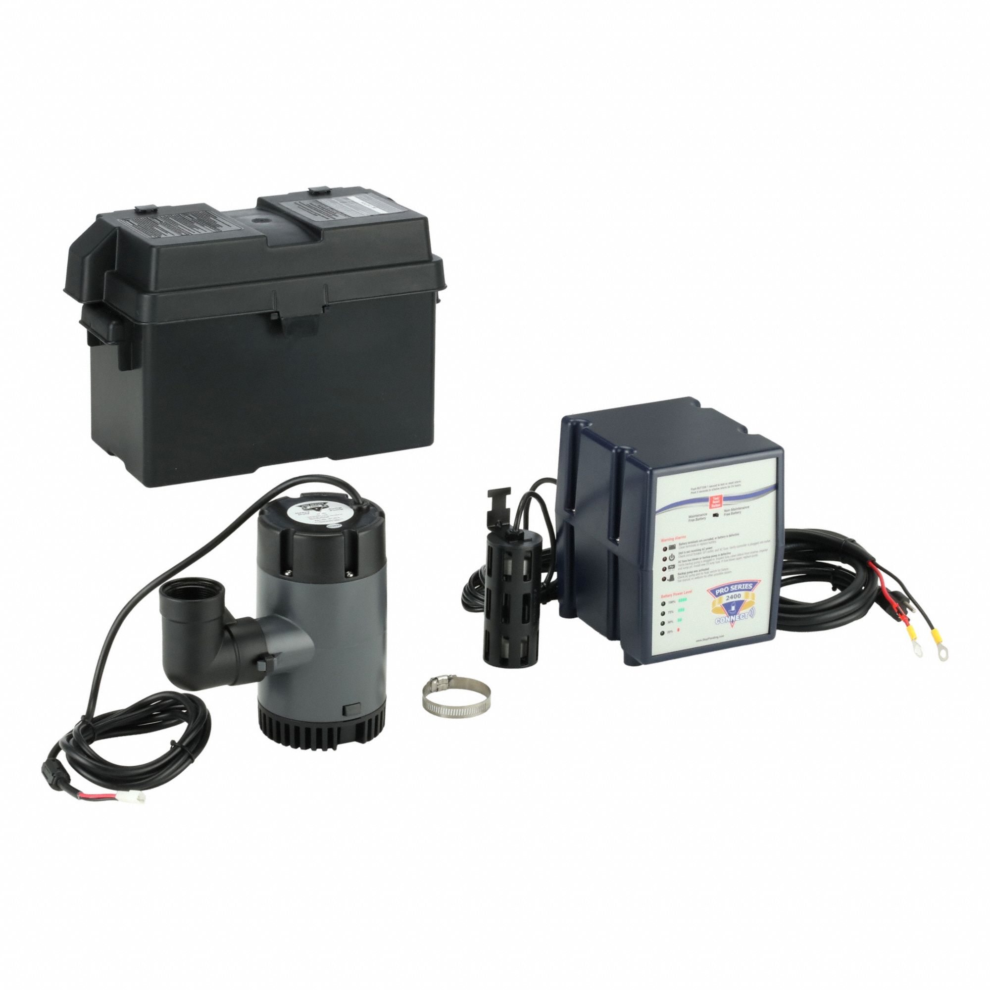 PRO SERIES PUMPS, 12V DC, 1/3 hp, Battery Backup Sump Pump - 1APP3|PHCC ...