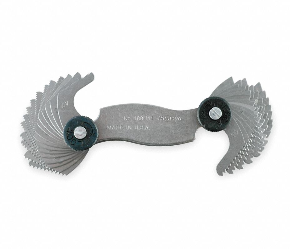 MITUTOYO Calibrador de Paso para Roscas/Tornillos Unificado y Métrico ...