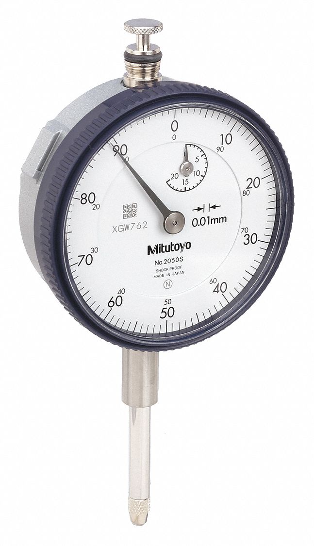 Mitutoyo 0 To 20 Mm Range Continuous Reading Dial Indicator Flat