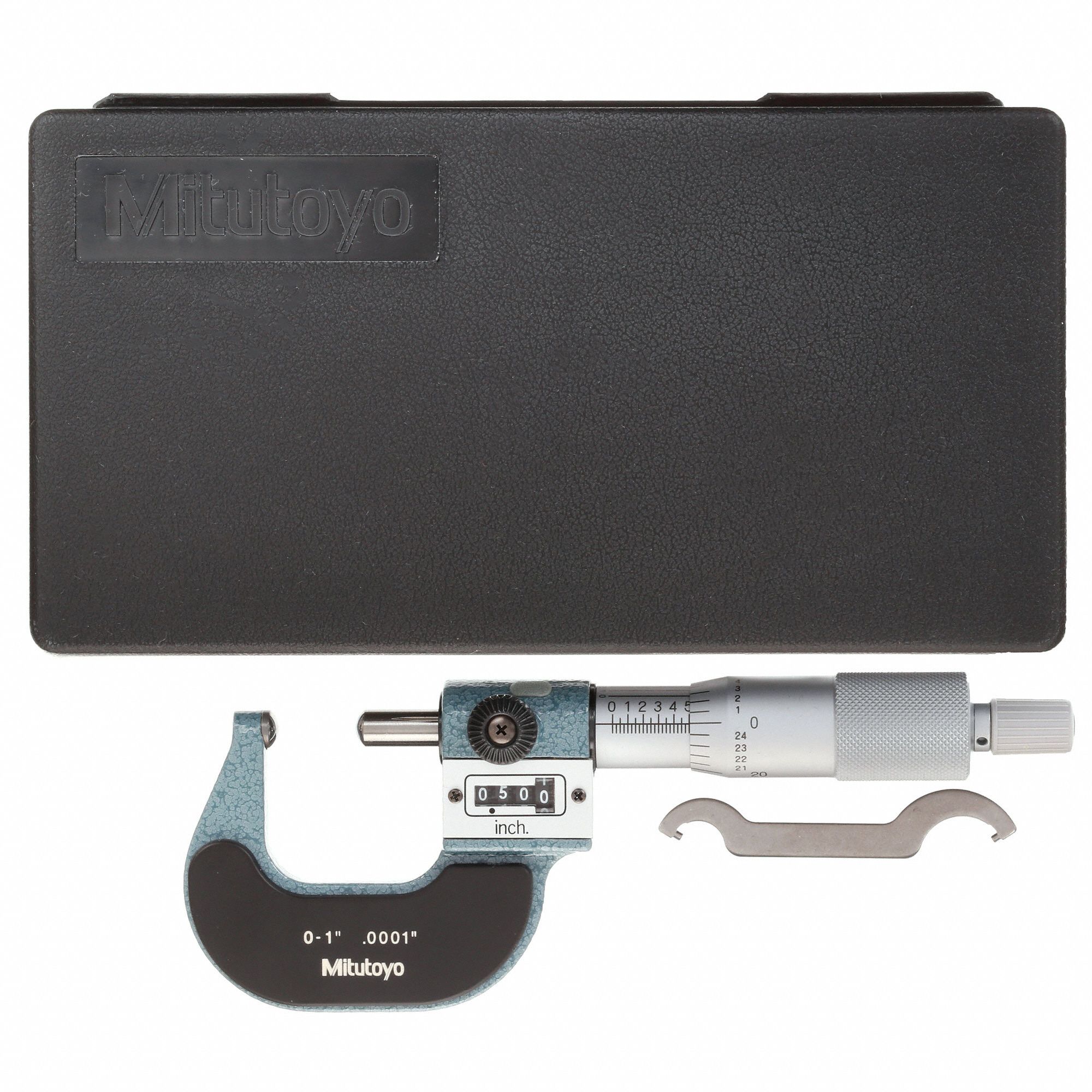 MITUTOYO Digital Spherical Face Micrometer: Digital, 0 in to 1 in Range ...